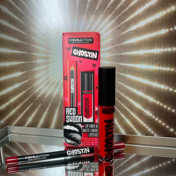 Makeup Revolution | Makeup | Makeup Revolution Ghostin Red Swoon Lip ...